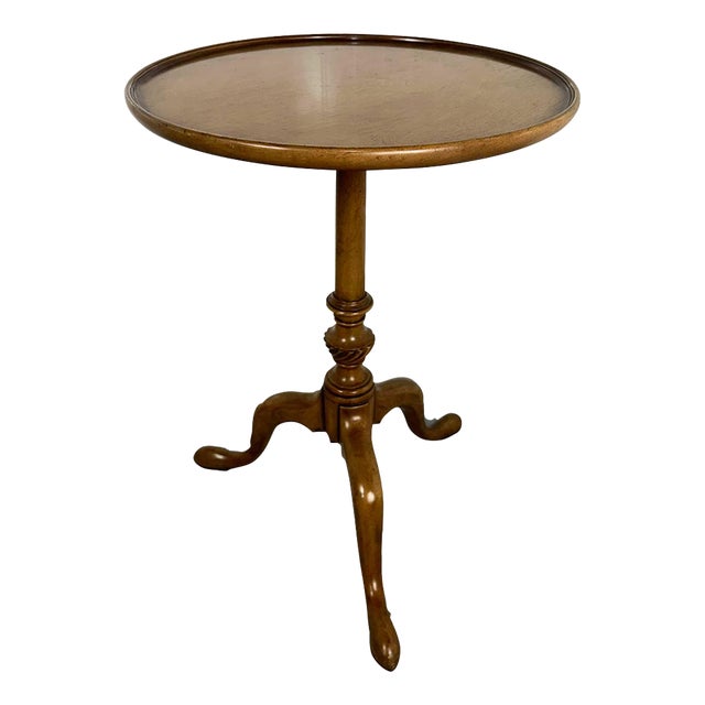 Mid Century Georgian Tripod Side Table Historic Newport Reproductions ...