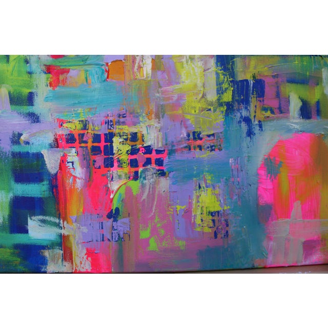 "Tan Lines" Contemporary Abstract Expressionist Painting by Lisa ...