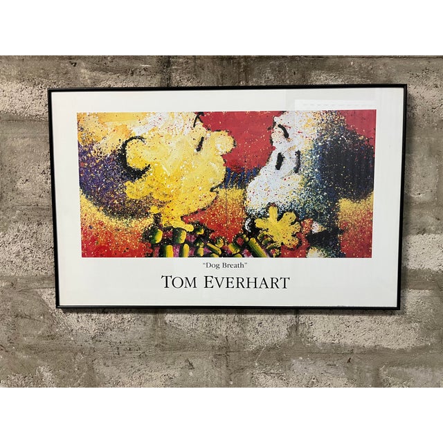 Early 21st Century Dog Breath by Tom Everhart Custom Frame Original ...