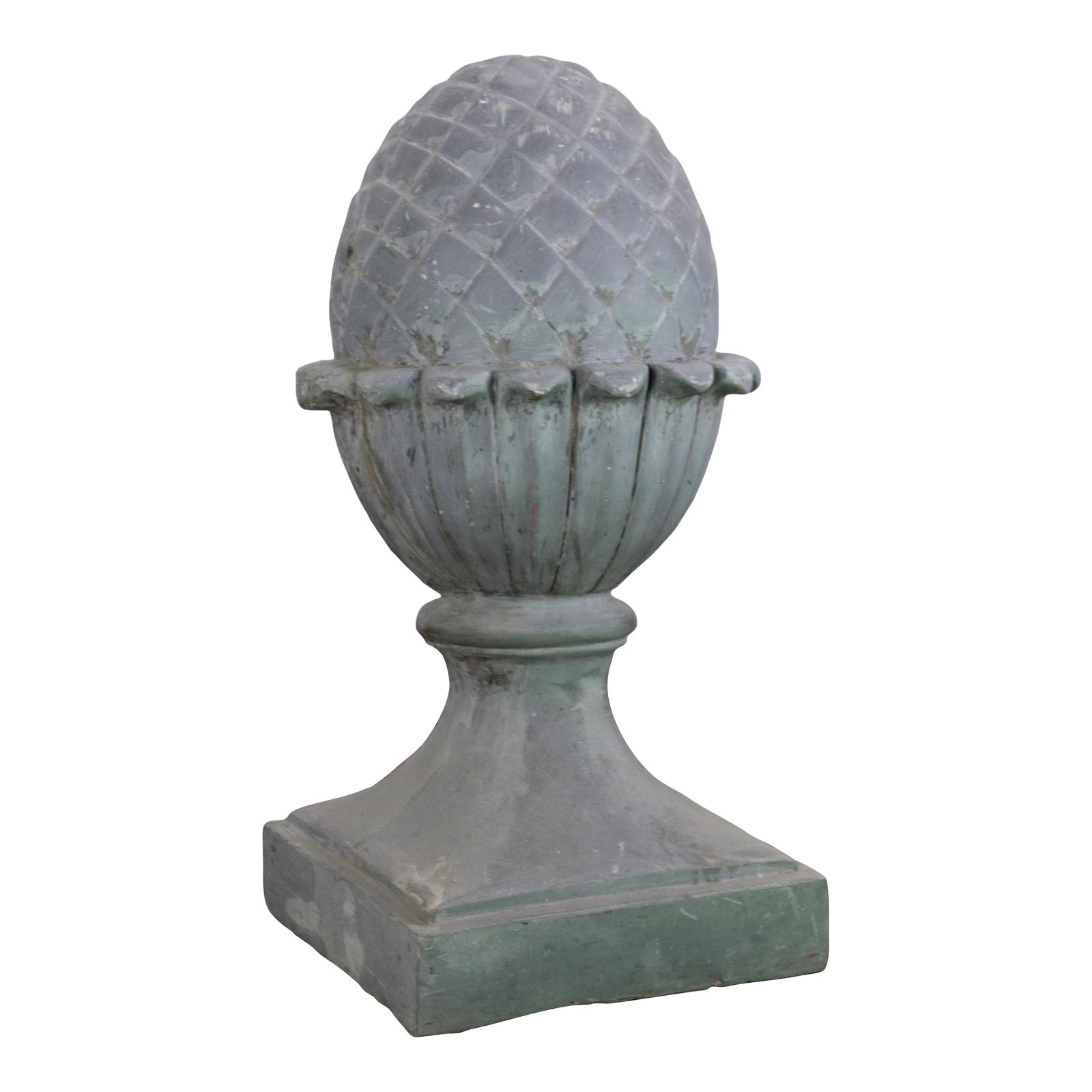 Large Decorative Fiberglass Pinecone Finial Decoration | Chairish