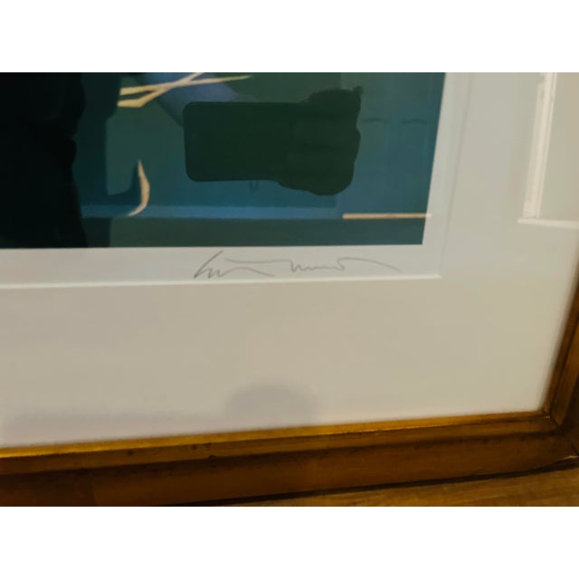 Ed Mell Artist Proof “Cactus Flower” Large Scale Serigraph Western Art ...