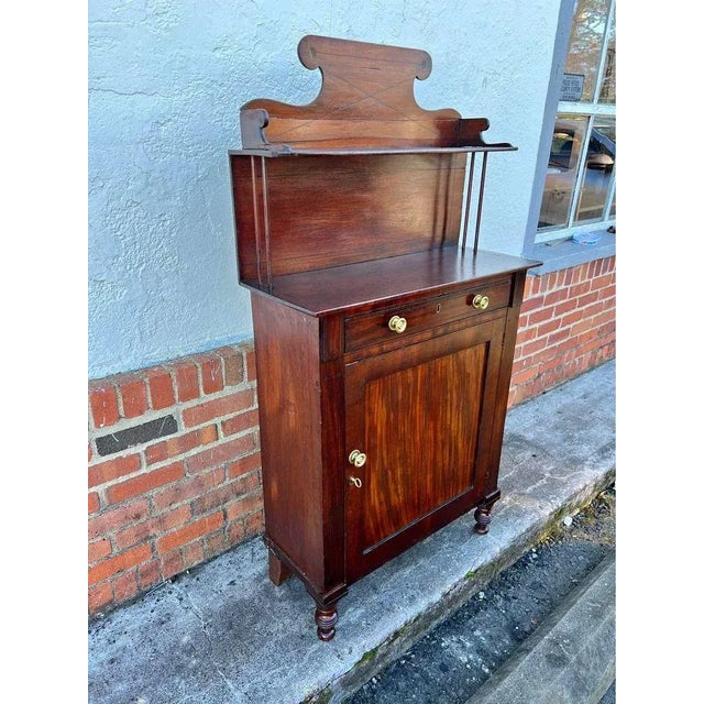 Early 20th Century Antique Victorian Style Storage Cabinet | Chairish