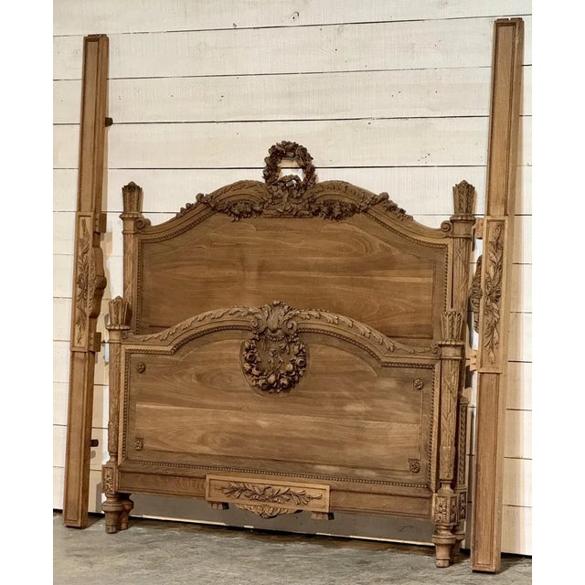 French Louis XVI Bed Frame, 1880s | Chairish