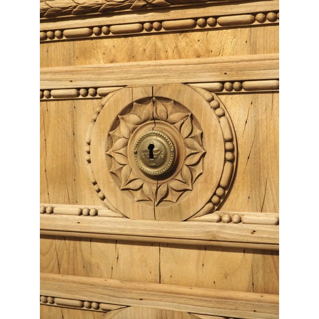 Circa 1870 Louis XVI Style Bleached Walnut Drapery Swag Commode From ...