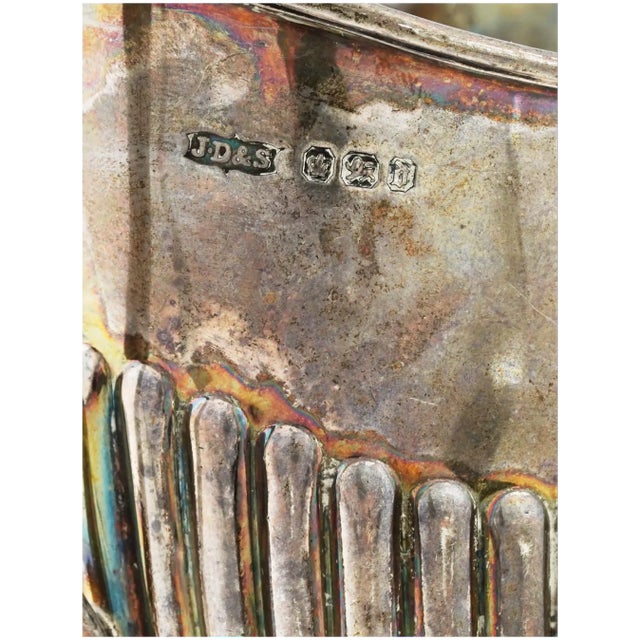 Antique English James Deakin and Sons Sterling Silver Creamer | Chairish