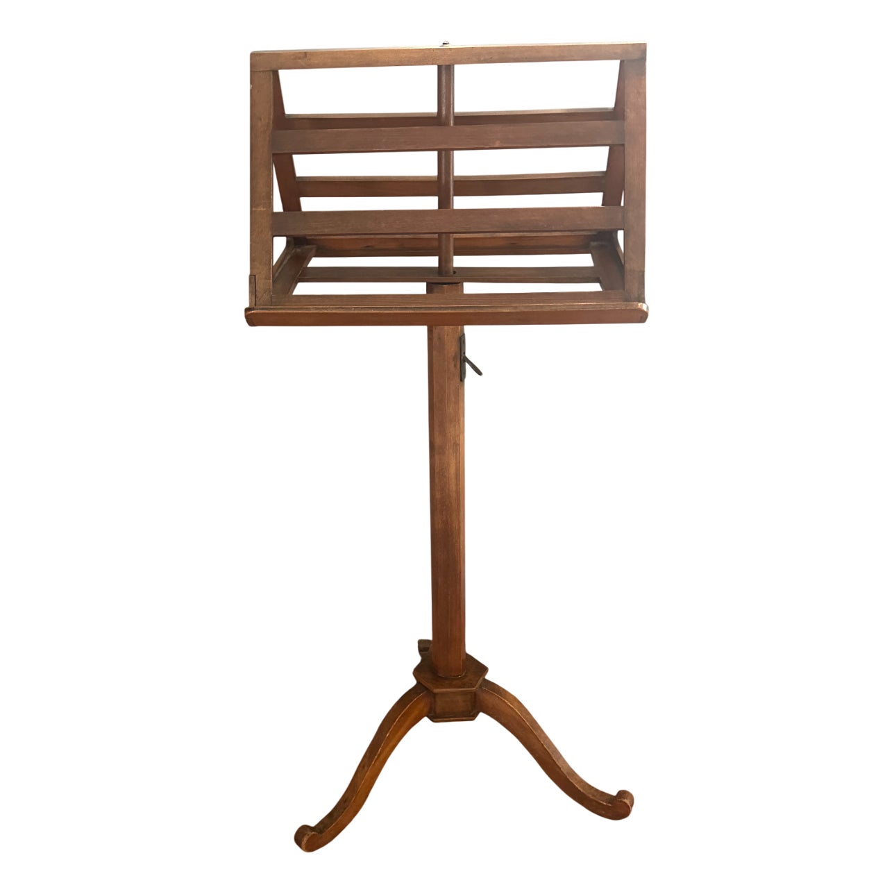 Walnut Double-Sided Lectern, 19th Century | Chairish