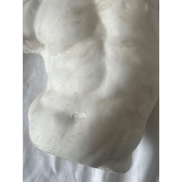 20Th Century, Amazing Decorative Gaddi Torso Plaster Sculpture. Italy ...