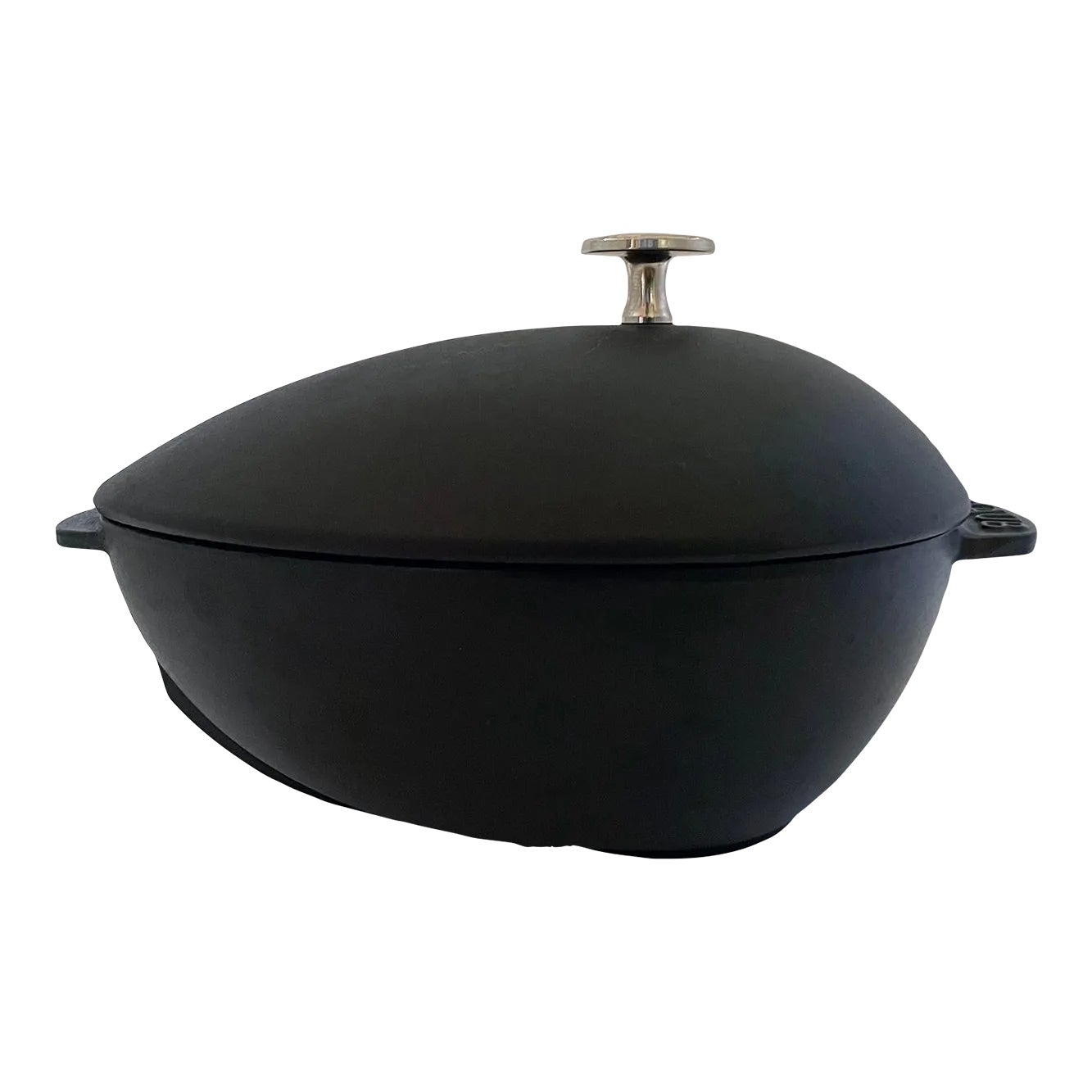 1990s Staub Cast Iron Mussel Pot With Lid and Removable Stainer | Chairish