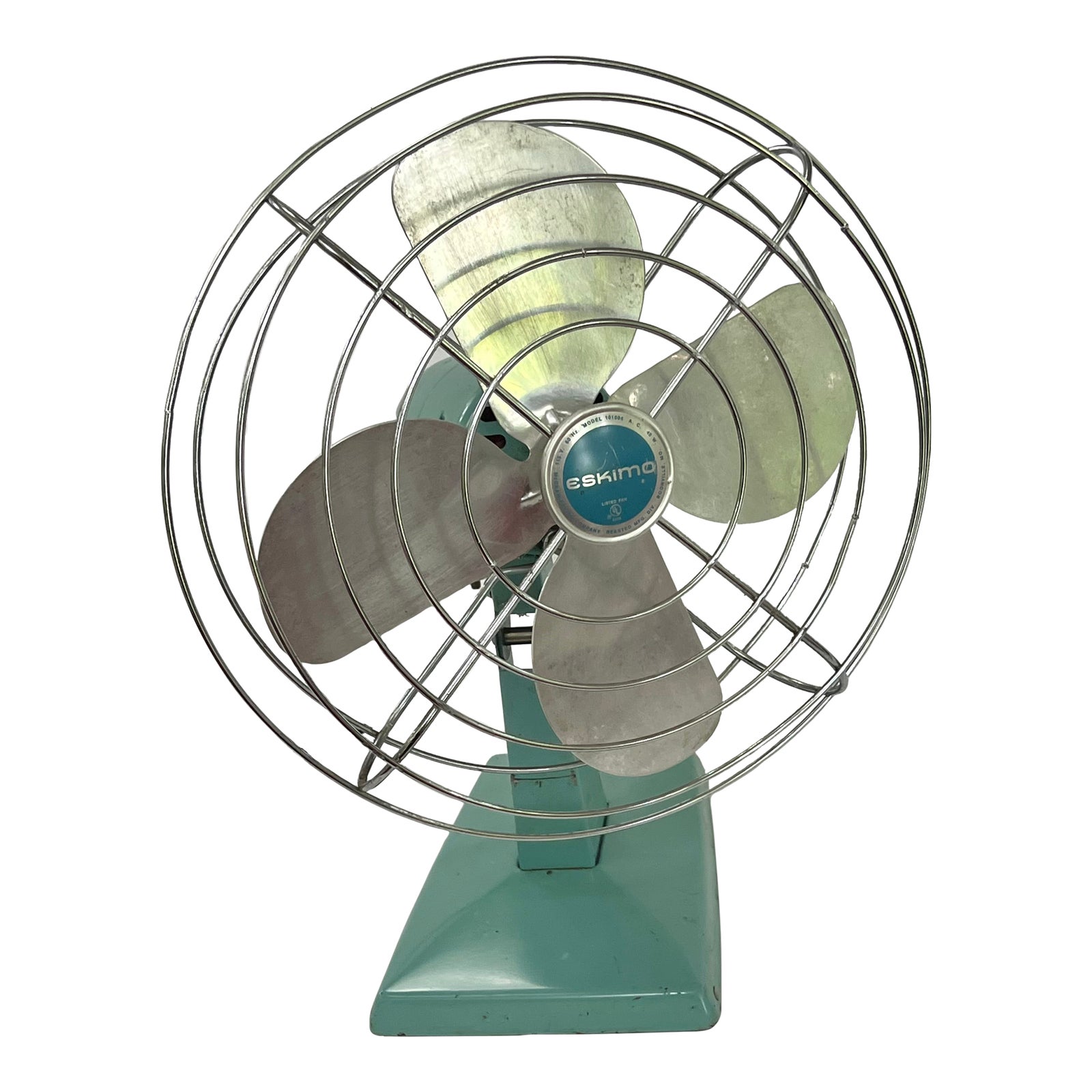Mid Century Eskimo Electric Fan | Chairish