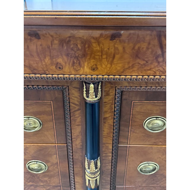 Francesco Molon New Empire Classic Six Drawer Novelty Dresser | Chairish