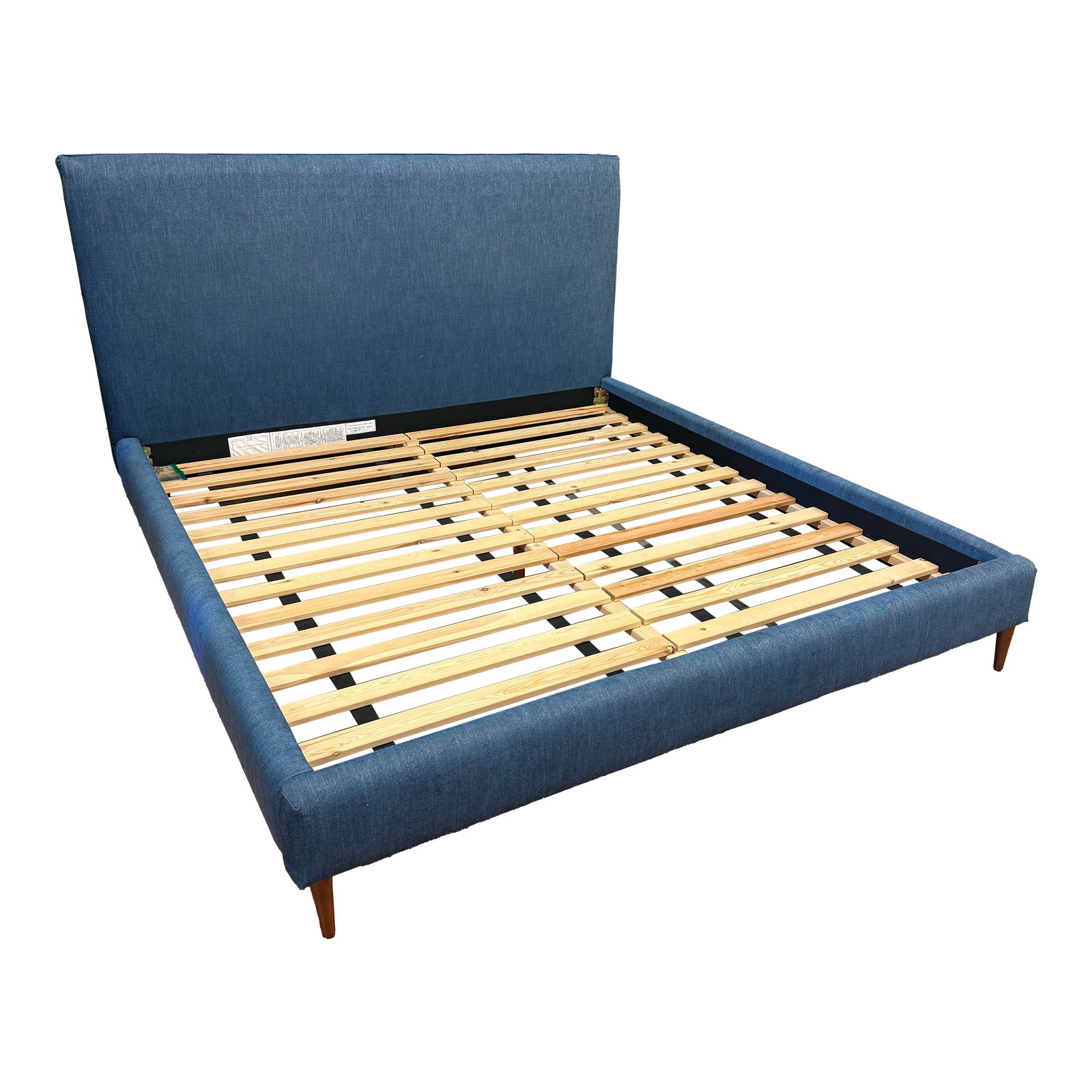 Eastern King Size Interior Define Bed Frame | Chairish