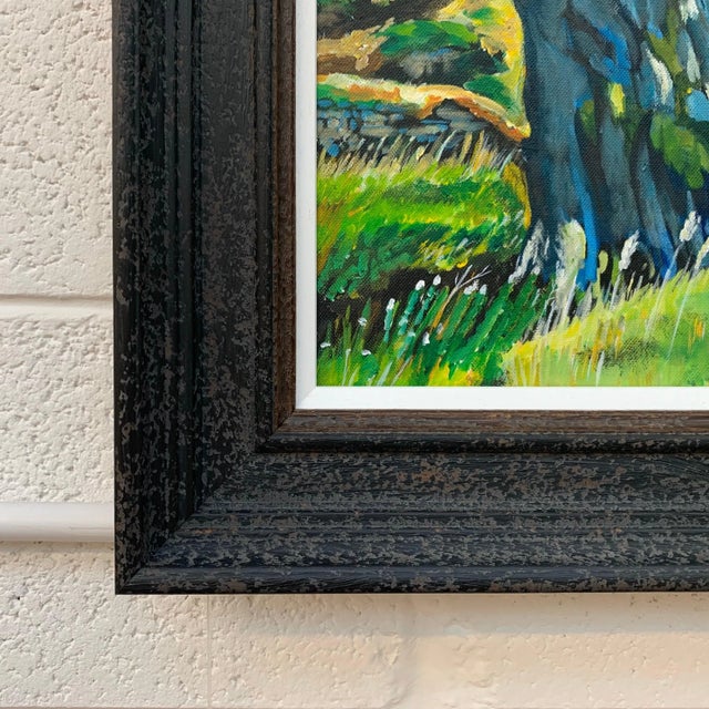 Angela Wakefield, Seascape Landscape Painting of Hartland Point in ...