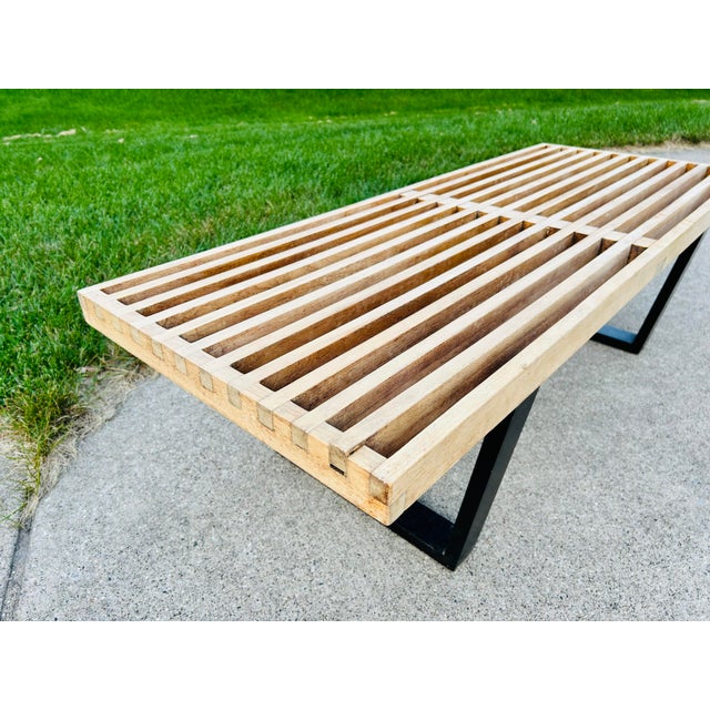 1970s Vintage Mid Century Herman Miller Bench Designed by George Nelson ...