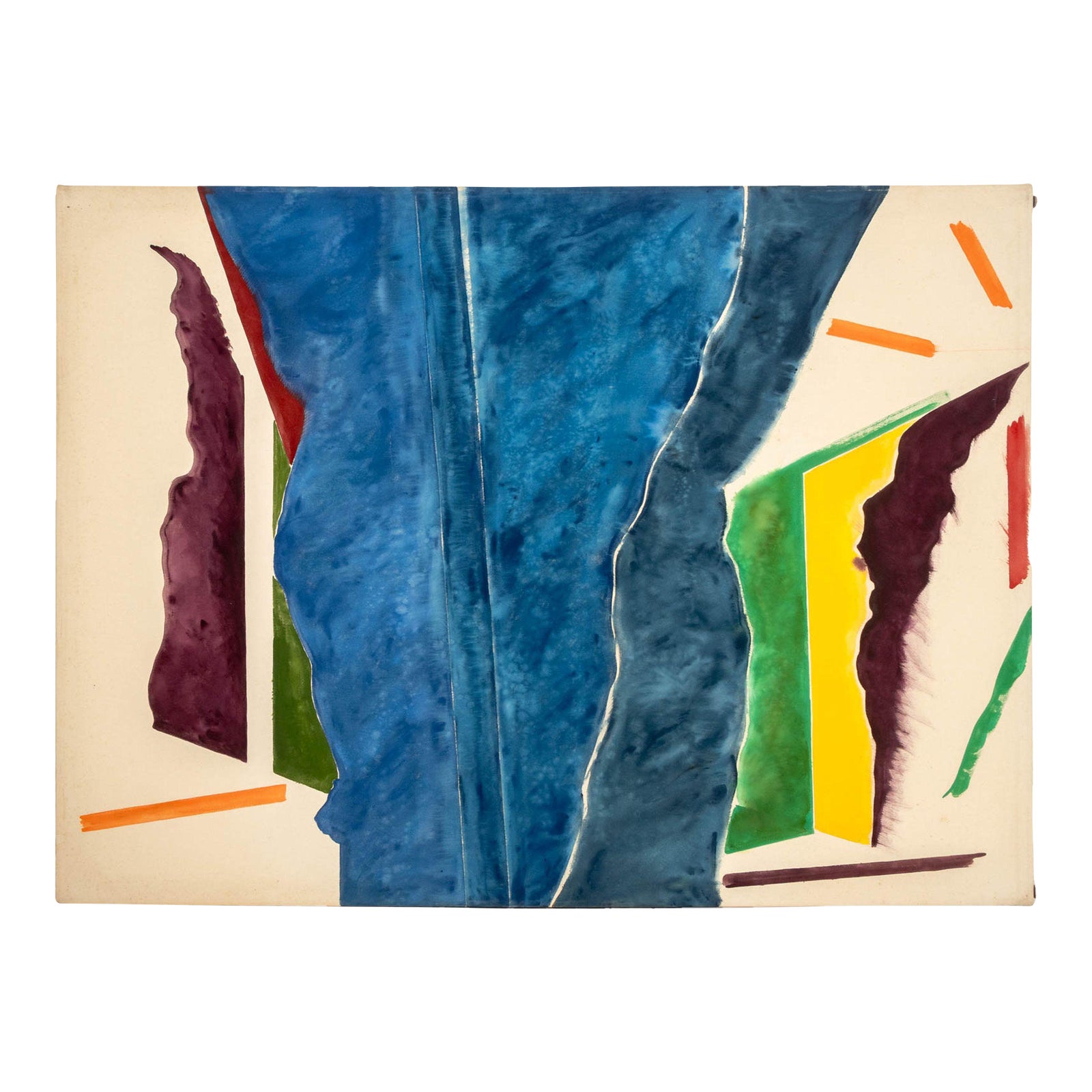 Jack Roth Untitled Acrylic on Canvas, 1978 | Chairish