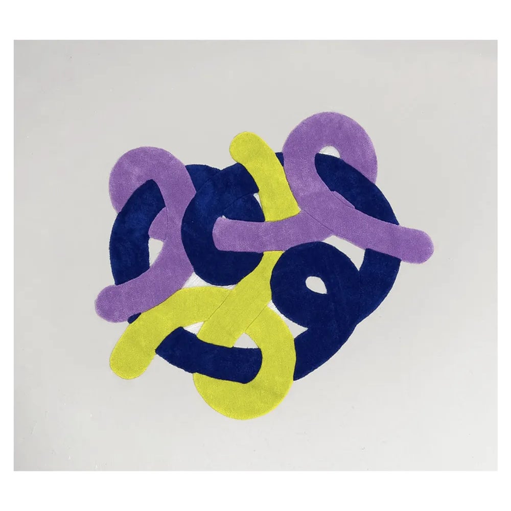 Large The Entwine Rug by Bilge Nur Saltik for Form&Seek | Chairish