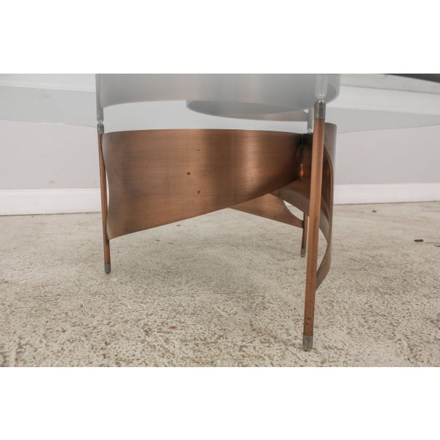 Modern Design Steel Base Glass Top Coffee Table Chairish