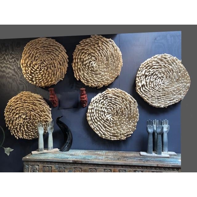 Peg Spiral Wall Art | Chairish