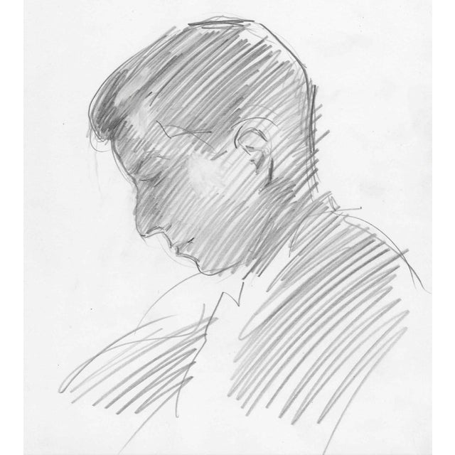 1957 Portrait of Alex in Venice by Charles Merrill Mount | Chairish