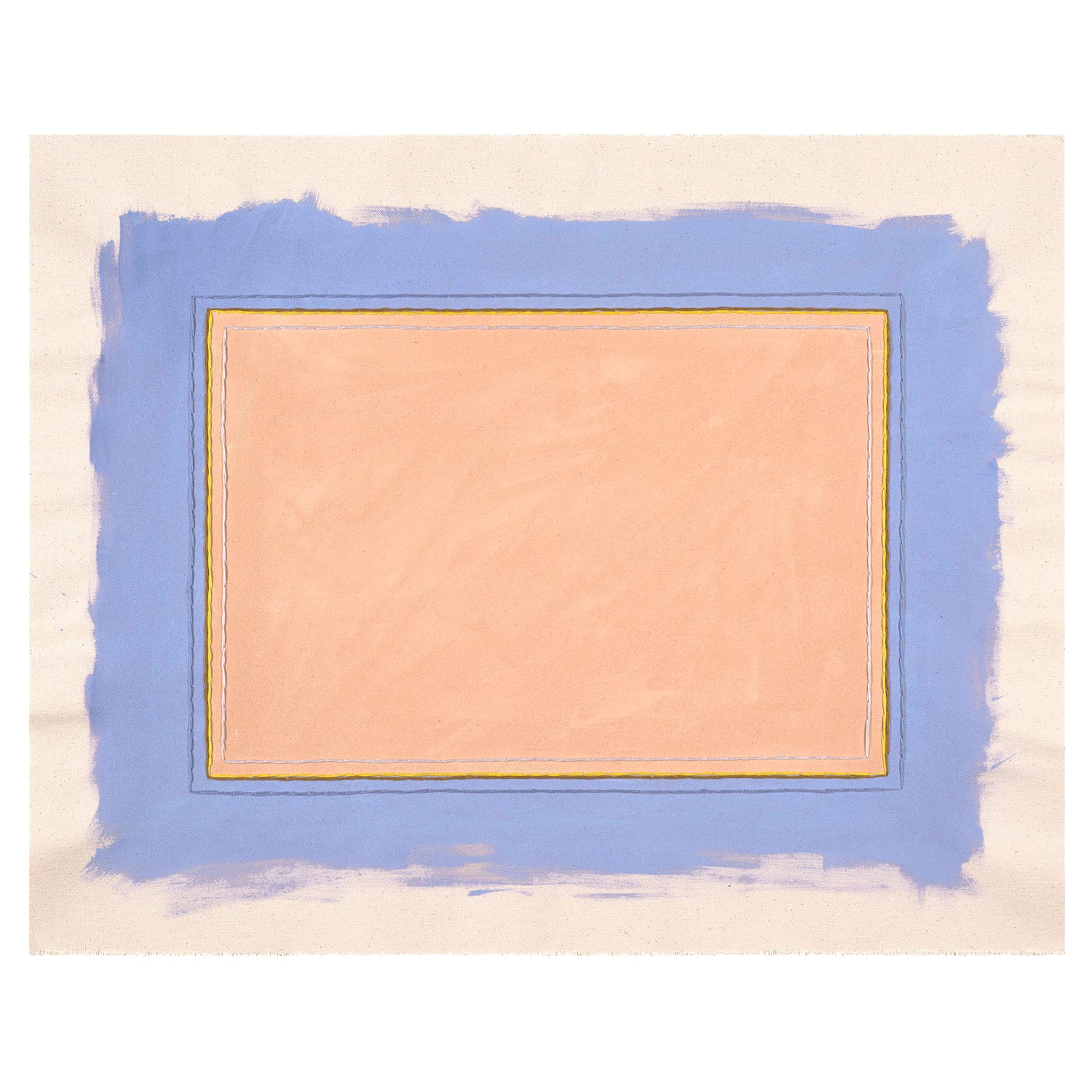 Contemporary Blush Pink and Blue Abstract Modern Fine Art Print 16 X 20 ...