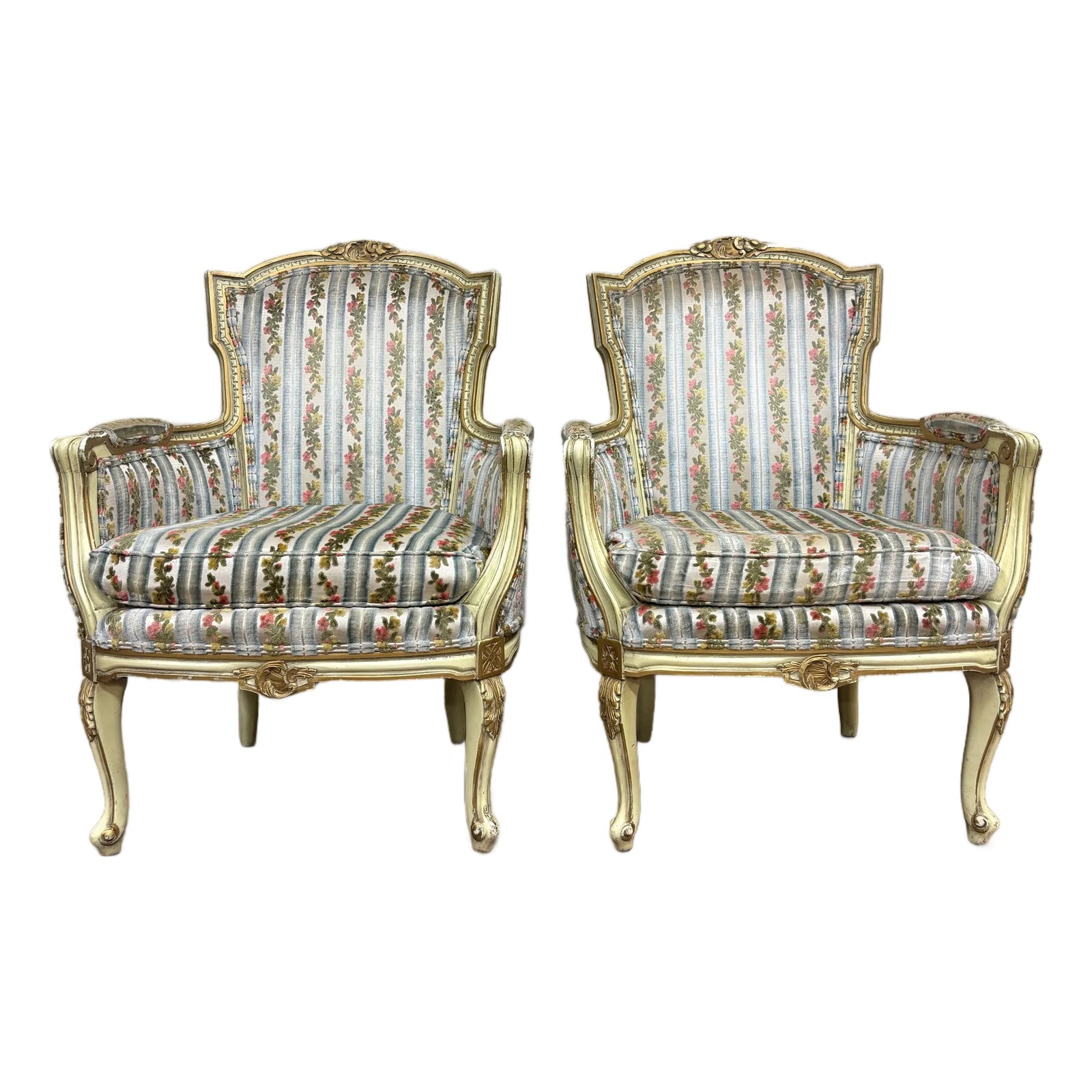 Vintage Prince Howard Furniture French Provincial Louis XV Style ...