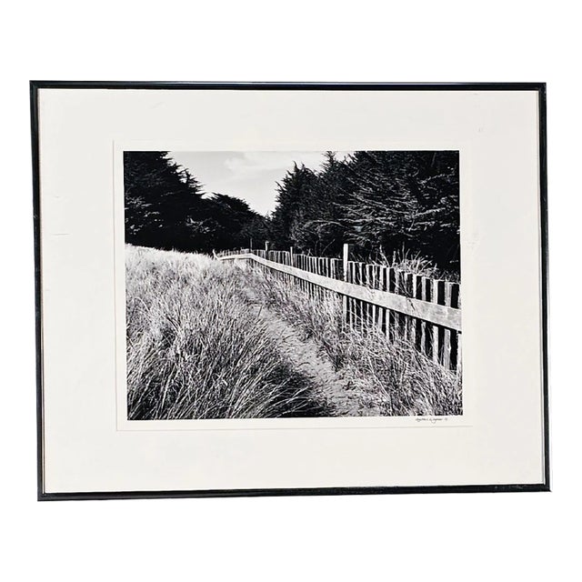 Michael Wayman, "Trail and Fence — Sea Road", Dated 1991/2 | Chairish