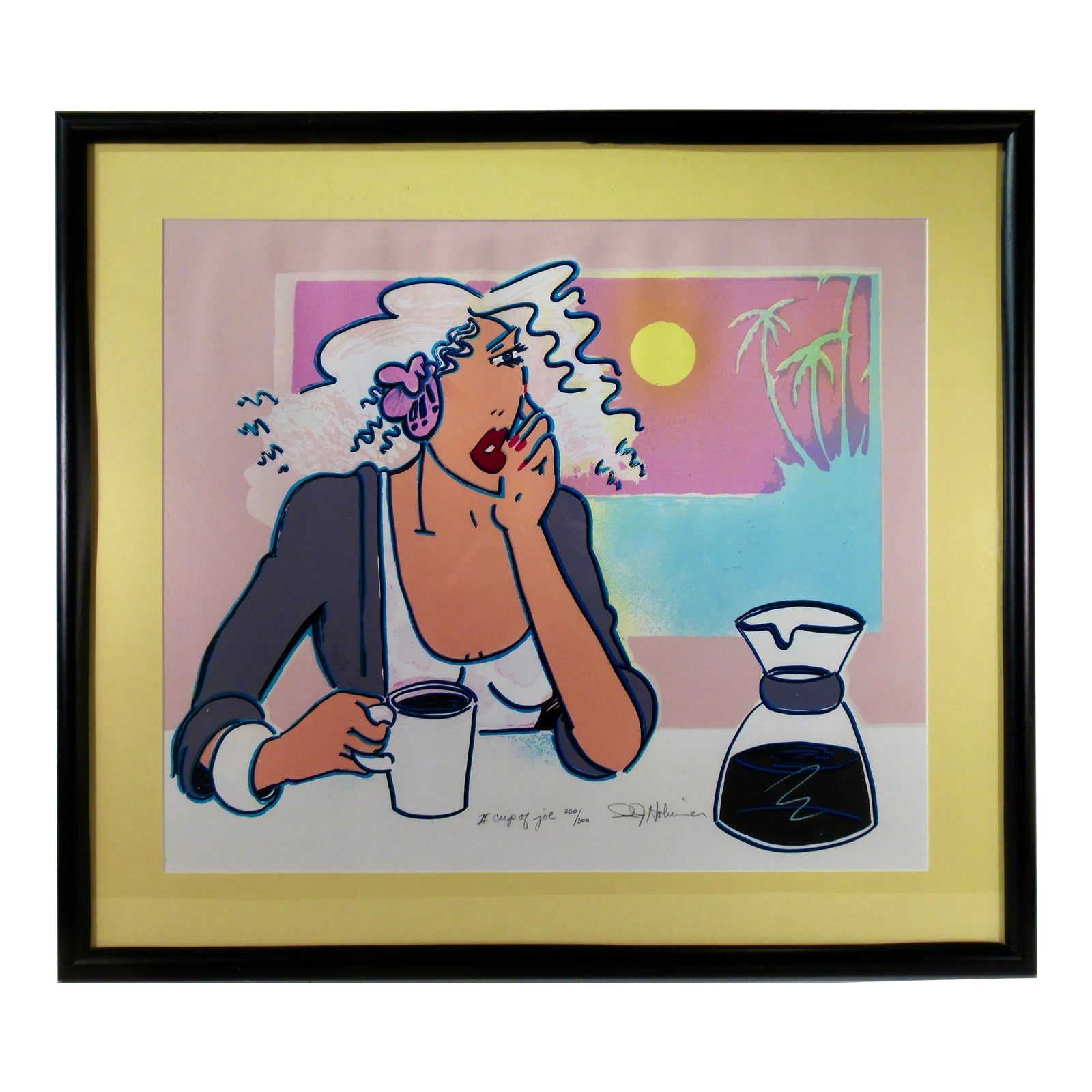 Rickey Jewell Hohimer II Cup of Joe, c.1990 | Chairish