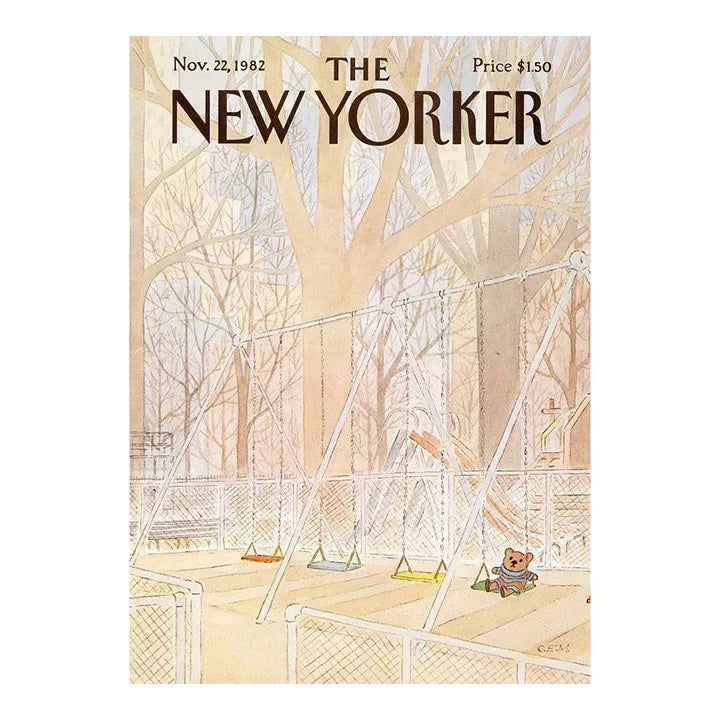 1982 Vintage New Yorker Cover, November 22 (Charles Martin), Original ...