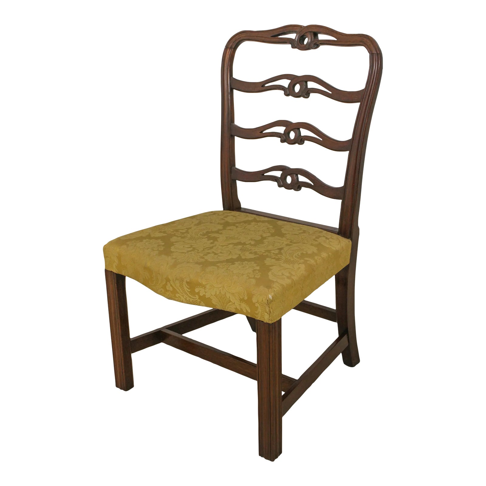 Kittinger Cw-17 Ribbon Back Mahogany Side Chair | Chairish