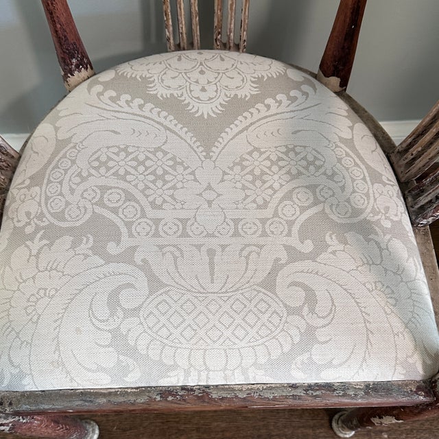 Antique Shanghai Colonial Barrel Chair | Chairish