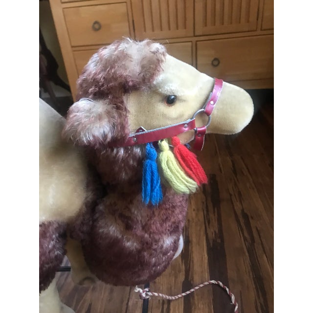 Early 20th Century Steiff Mohair Ride on Camel With Wheels | Chairish