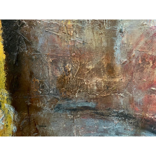 Helen Steele "Lost" Mixed Media Contemporary Figurative Abstract ...