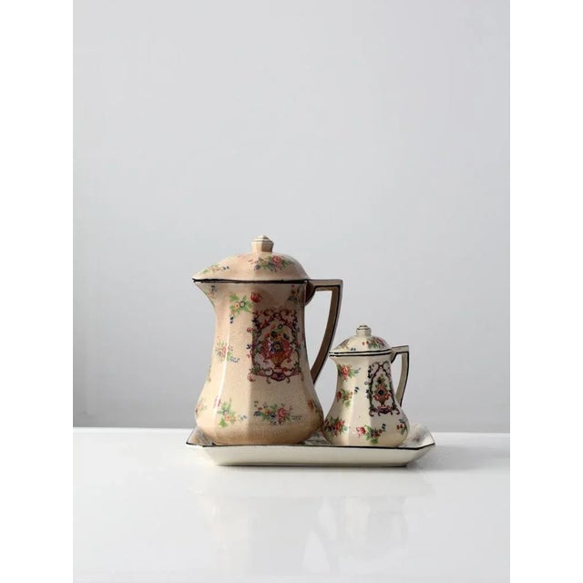 Antique Japanese Porcelain Tea Service - Set of 3 | Chairish