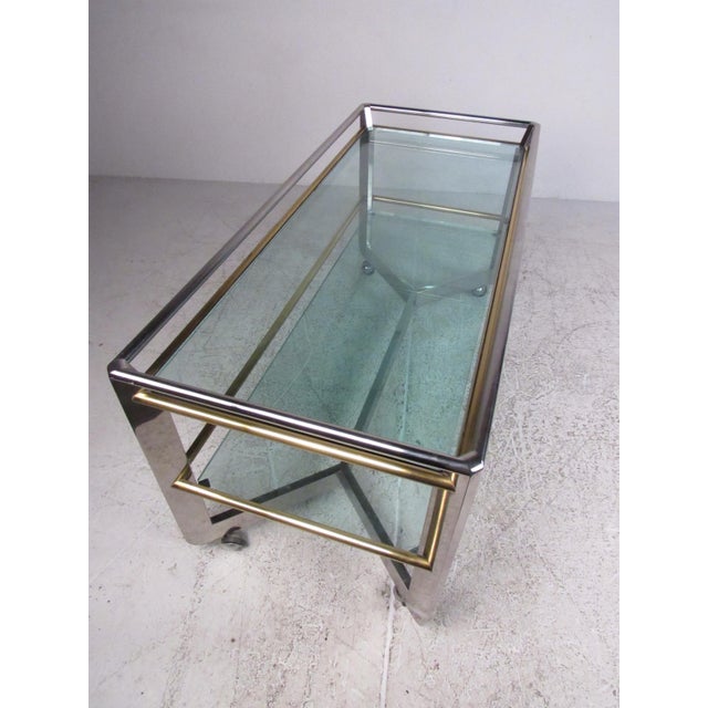 Large Modern Service Trolley or Display Cart | Chairish