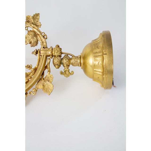 19th Century Henry Hooper Gilt Bronze Rococo Sconces | Chairish