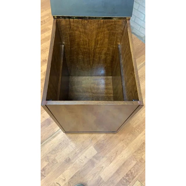 1960s Vintage Mid Century Modern Campaign Style Lift Top 3 Drawer ...