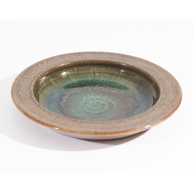 Edwin and Mary Scheier Signed Studio Pottery Dish | Chairish