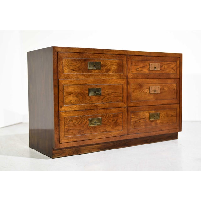 1970s Campaign Dresser Scene One Collection by Henredon Furniture Chairish