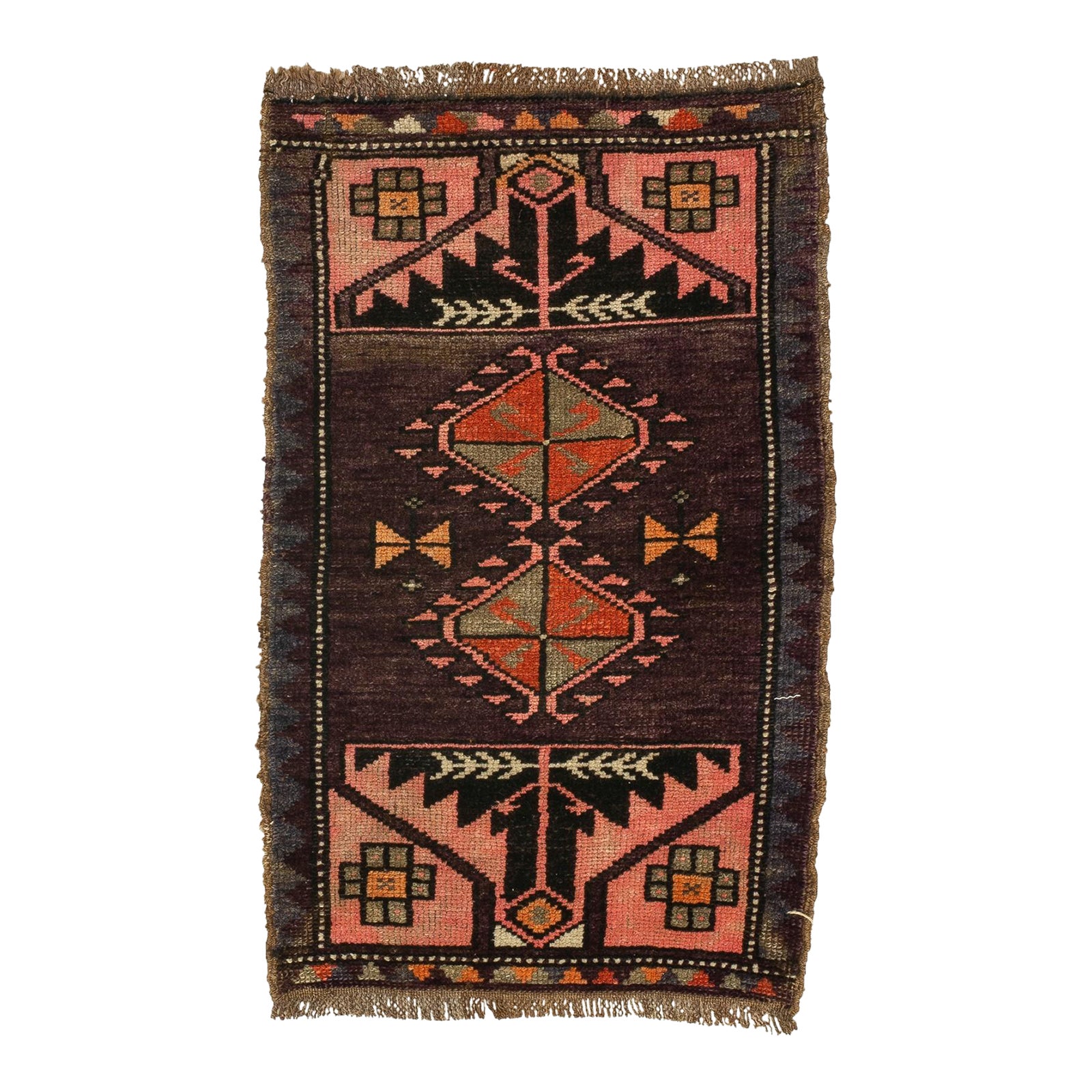 Vintage Mini Rug | Chairish