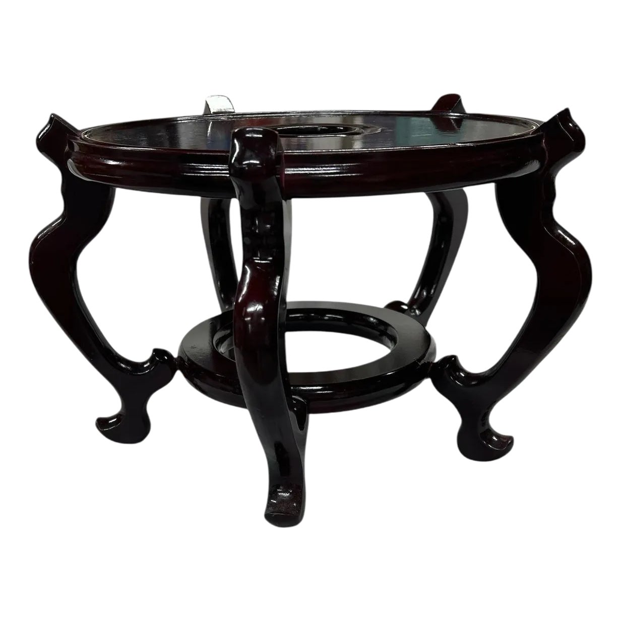 Large Chinoiserie Fish Bowl Stand | Chairish