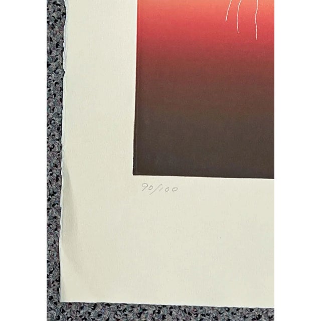 1980s Margaret Hehman "Balloon Moons" Fine Art Hand Signed Etching ...