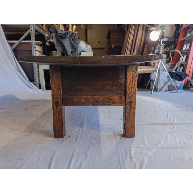 Antique Wooden Coffee Table | Chairish