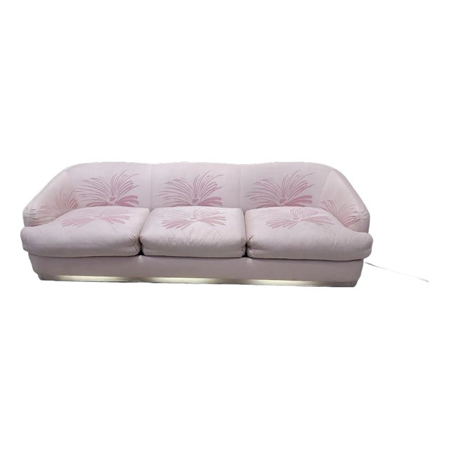 Mid 20th Century Mid Century Modern Bellini Style Bottom Lit Sofa by ...