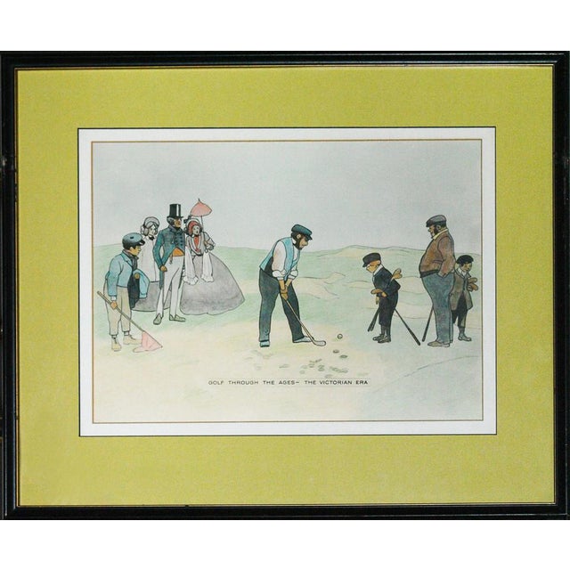 "Golf Through The Ages- The Victorian Era" | Chairish