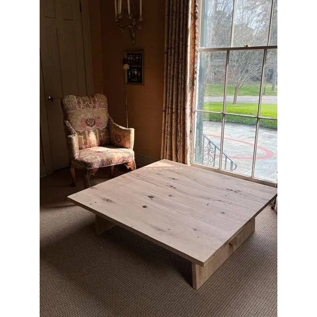 Modern White Oak Handmade Center/Coffee Table by Fortunata Design ...