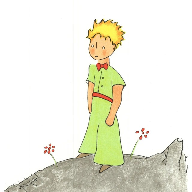 Antoine de Saint Exupery 'The Little Prince and his Asteroid B 612 (md ...
