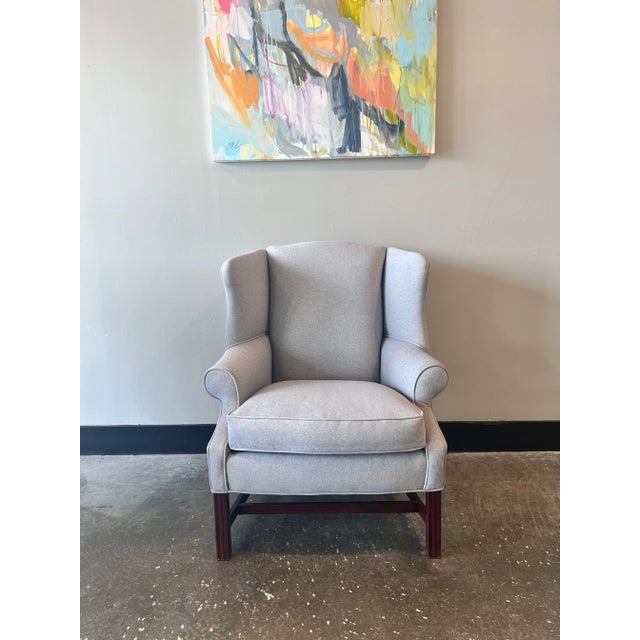 Highland House Wingback Chair | Chairish