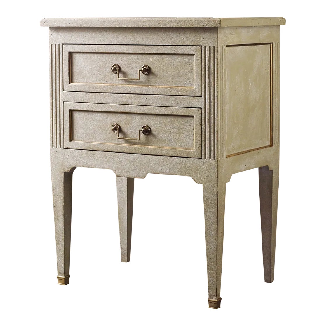 Modern History Manor House Bedside Chest | Chairish