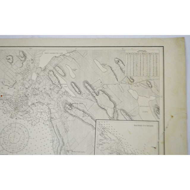 1927 North America Chart | Chairish