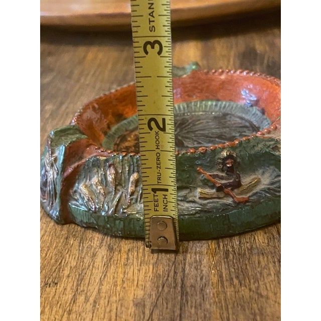 1920s Carnival Chalkware Chalk Ware Native American Chief Ashtray ...