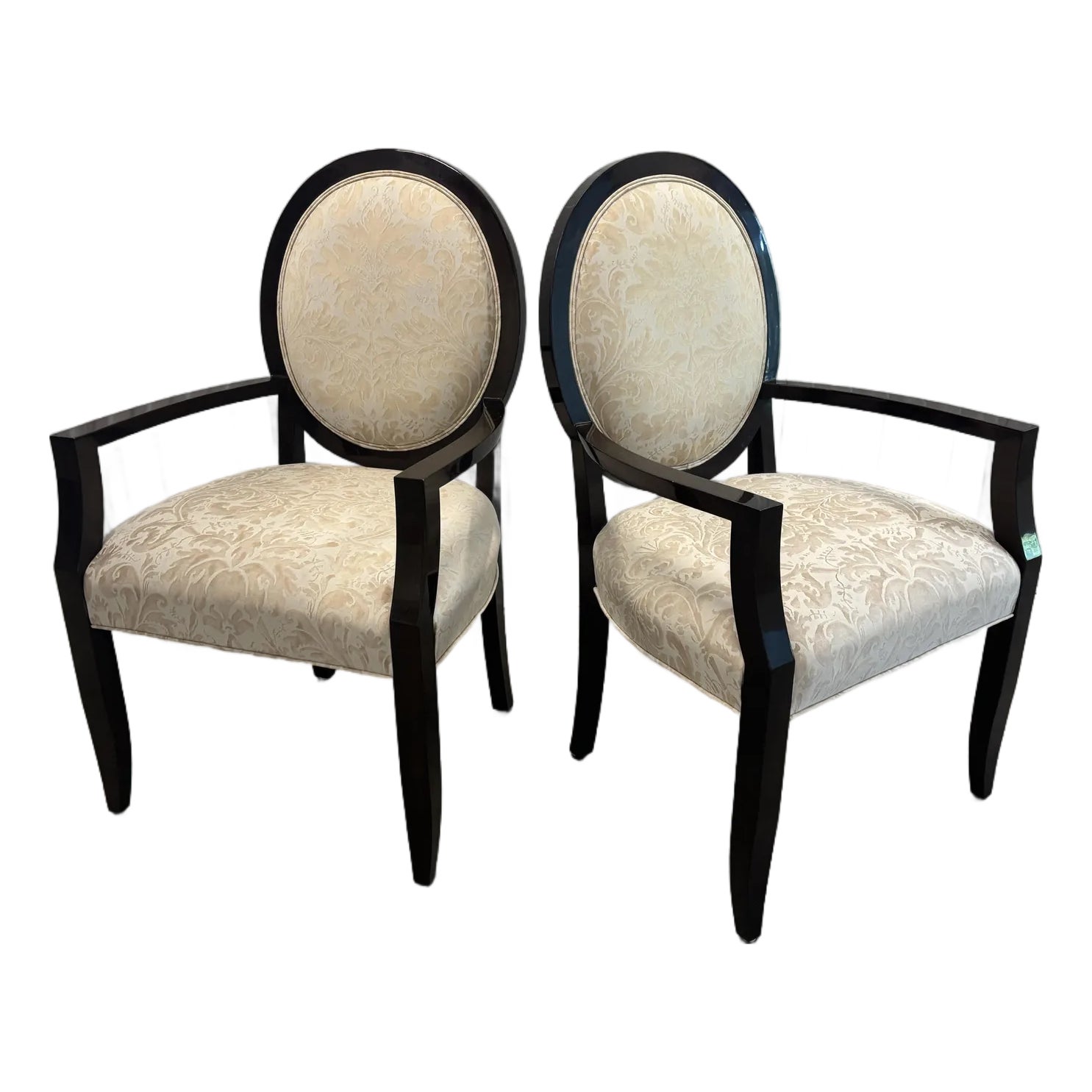 J. Robert Scott Arm Chairs- Set of 2 | Chairish